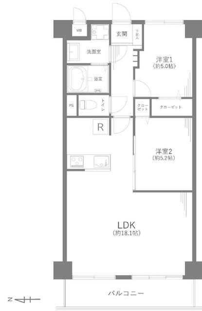 【アットホーム】日商岩井西新井マンション 4階 2LDK[1120124405]足立区の中古マンション｜マンション購入の情報