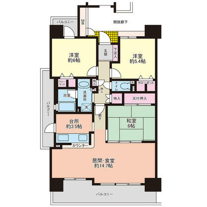 【アットホーム】ファミールグラン若宮町 801 3LDK[6984737796]岐阜市のマンション｜マンション購入の情報