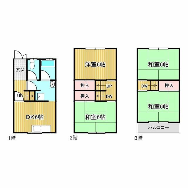 【アットホーム】奈良市 南紀寺町5丁目（京終駅） 3階建 4DK[1002369298]奈良市の一戸建て（提供元：マーブルハウス西大寺店 (株)マーブル）｜一軒家・家の購入