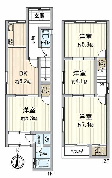 【アットホーム】京都市伏見区 桃山町大島 （桃山南口駅 ） 2階建 4DK[1000943691]京都市伏見区の中古一戸建て（提供元：三井不動産リアルティ(株) 京都伏見センター）｜一軒家・家の購入
