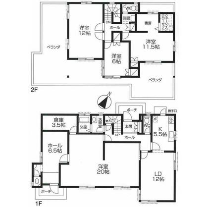 【アットホーム】新座市 馬場1丁目（ひばりヶ丘駅） 2階建 4LDK[6986013705]新座市の一戸建て（提供元：(株)磯野建設）｜一軒家・家の購入