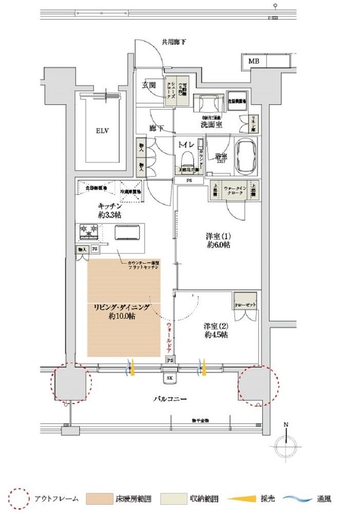 【アットホーム】サンクレイドル天王寺の間取り一覧｜新築マンション・分譲マンション
