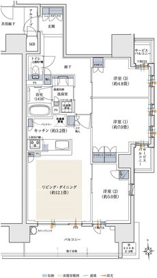 【アットホーム】ブランズ都島の間取り一覧｜新築マンション・分譲マンション